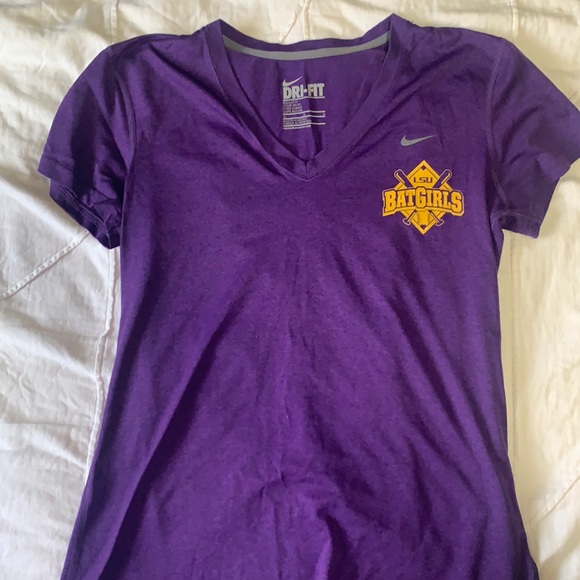 Nike | Tops | Nike Lsu Bat Girls Tee | Poshmark